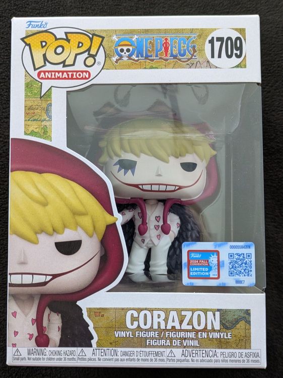 Funko Pop! One Piece - Corazon #1709 (Neu und originalverpackt) in ...