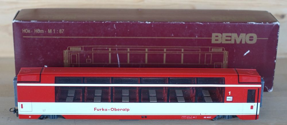FO AS 4027, Panoramawagen. Bemo Art. 3288 207. DC. (Gebraucht) in Horw für CHF 76 – mit ...