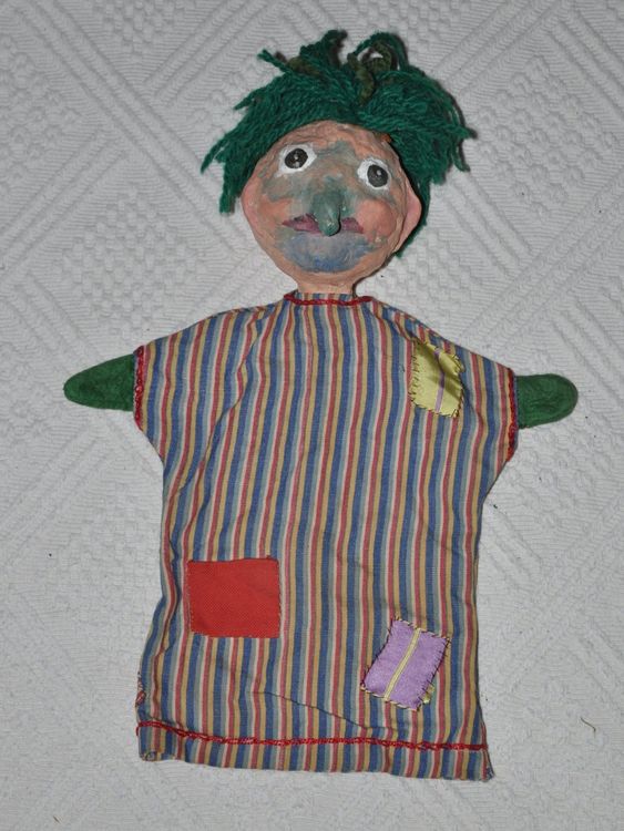 Handpuppe Kasperli Figur Handarbeit Unikat 60er Jahre | Kaufen auf Ricardo