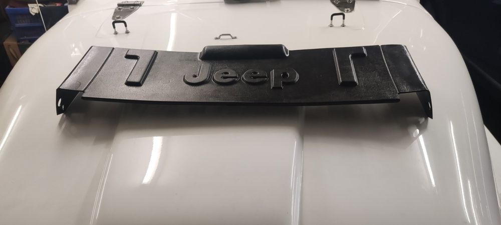 Jeep CJ5 CJ7 CJ8 Embossed Front Frame Cover - OEM - 1980-86 (Neu ...