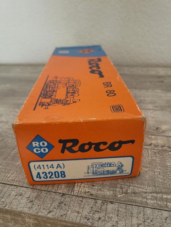 Roco Leerkarton Lok 43208 (4114A) BR 80 oder ähnlich, OVP | Kaufen auf ...