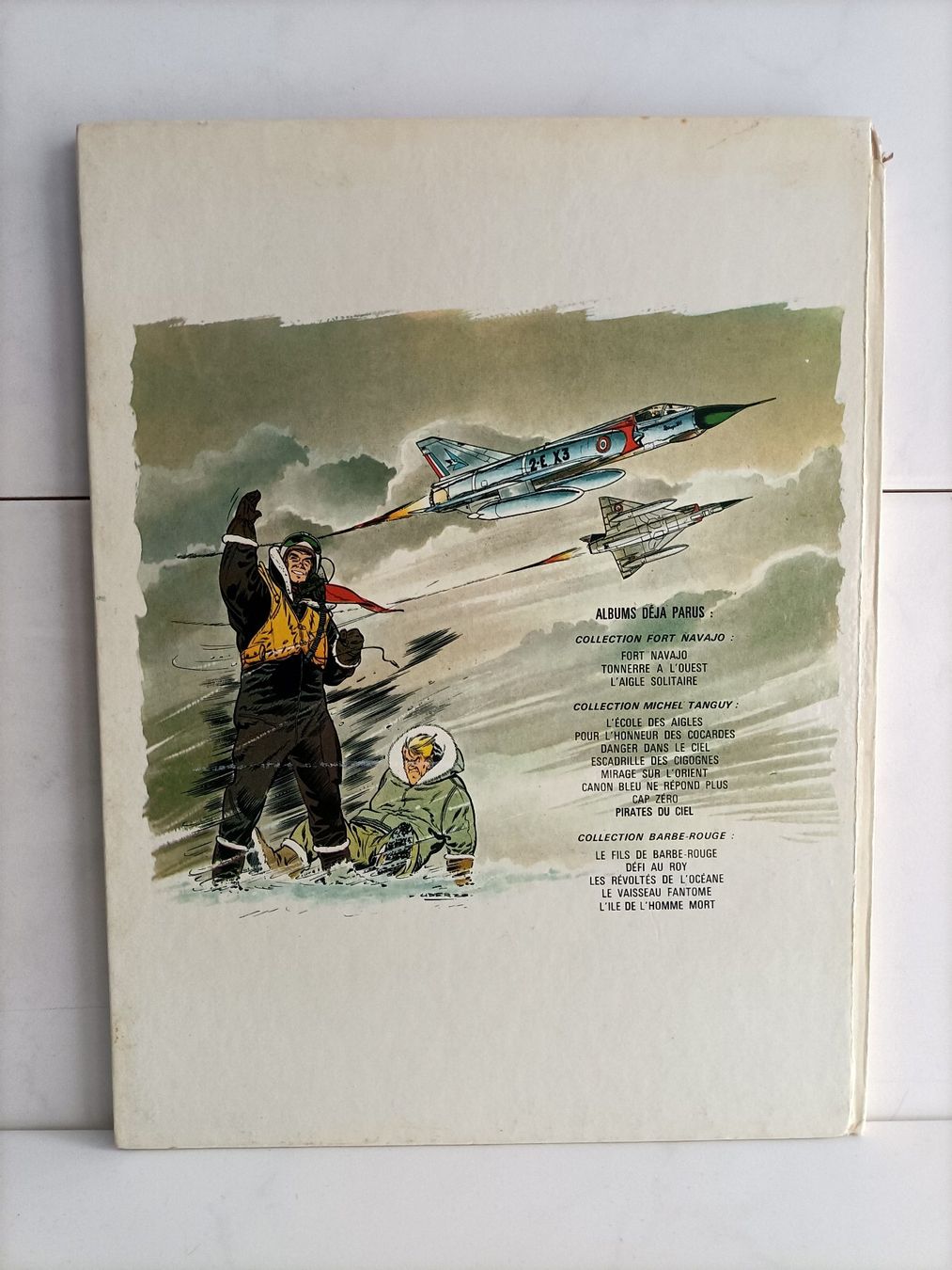 BD Tanguy et Laverdure -8- Pirates du ciel / Charlier - Uder (D ...