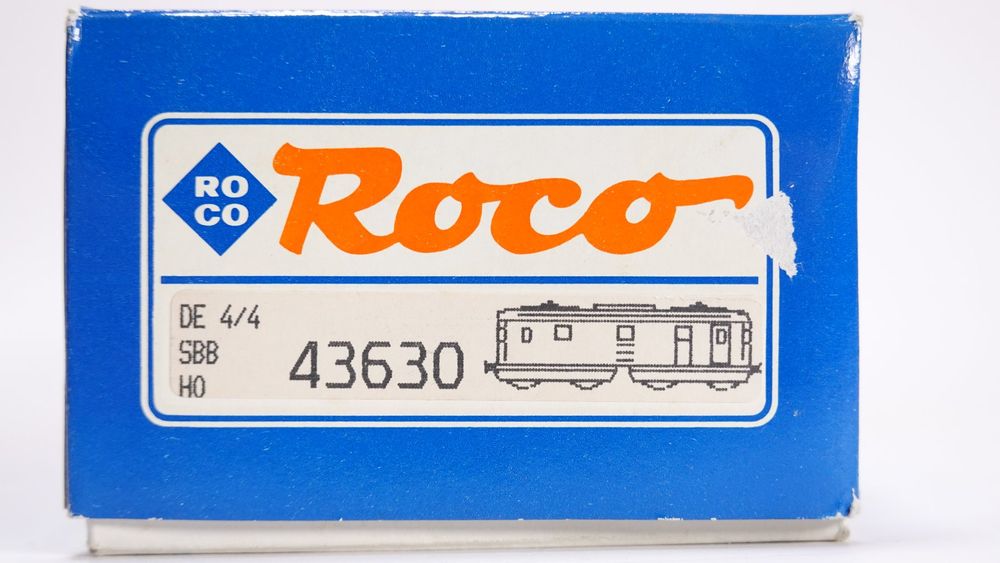 e34 Roco 43630 SBB De 4/4 Gepäcktriebwagen grün 1679 | Kaufen auf Ricardo