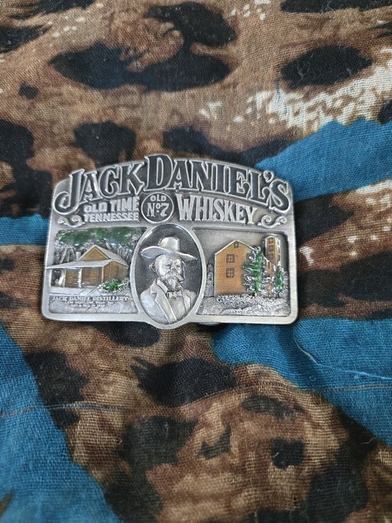 Vintage Jack Daniel's Belt Buckle - Iconic Whiskey Style (Gebraucht) in ...