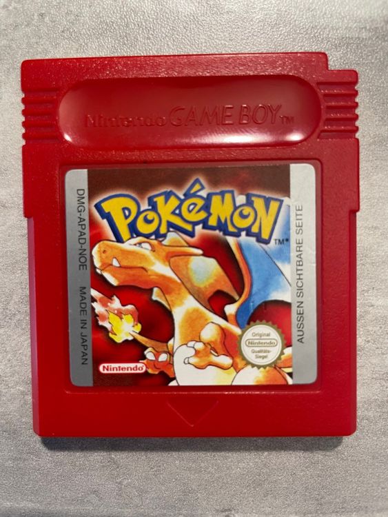 Pokémon rote Edition GAME BOY (Gebraucht) in Zürich für CHF 29 – mit ...
