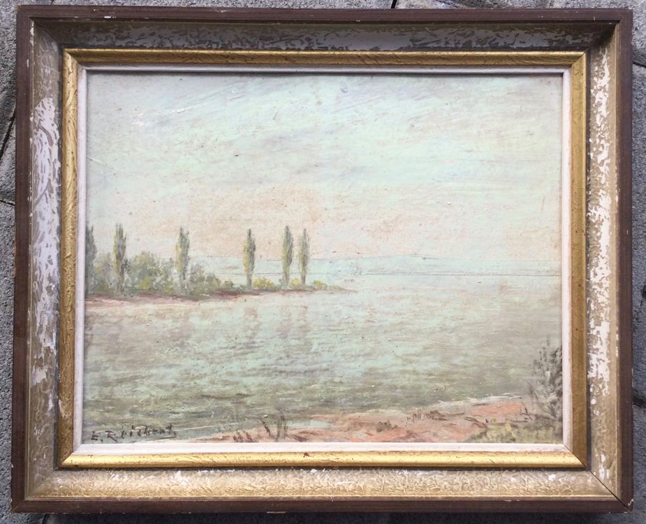 See Landschaft Gemälde Unleserlich Signiert (Gebraucht) in Root für CHF 5 – mit Lieferung auf ...