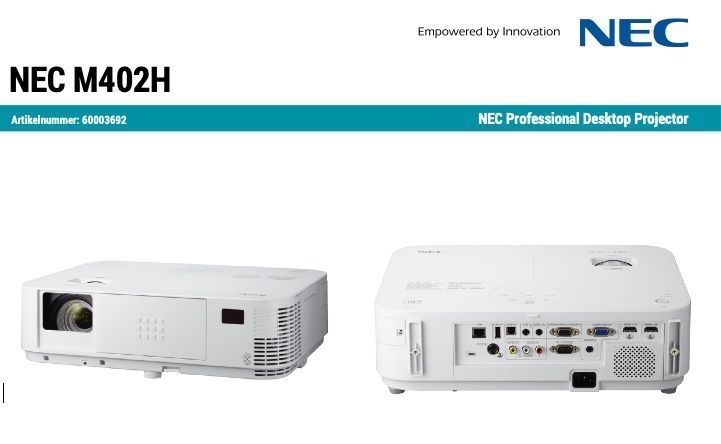 Beamer NEC (Gebraucht) in für CHF 52 – mit Lieferung auf Ricardo kaufen