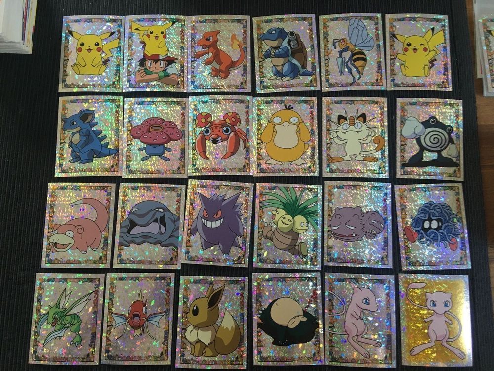 Pokemon Topps Sticker Sammlung Masterset (Neu (gemäss Beschreibung)) in ...