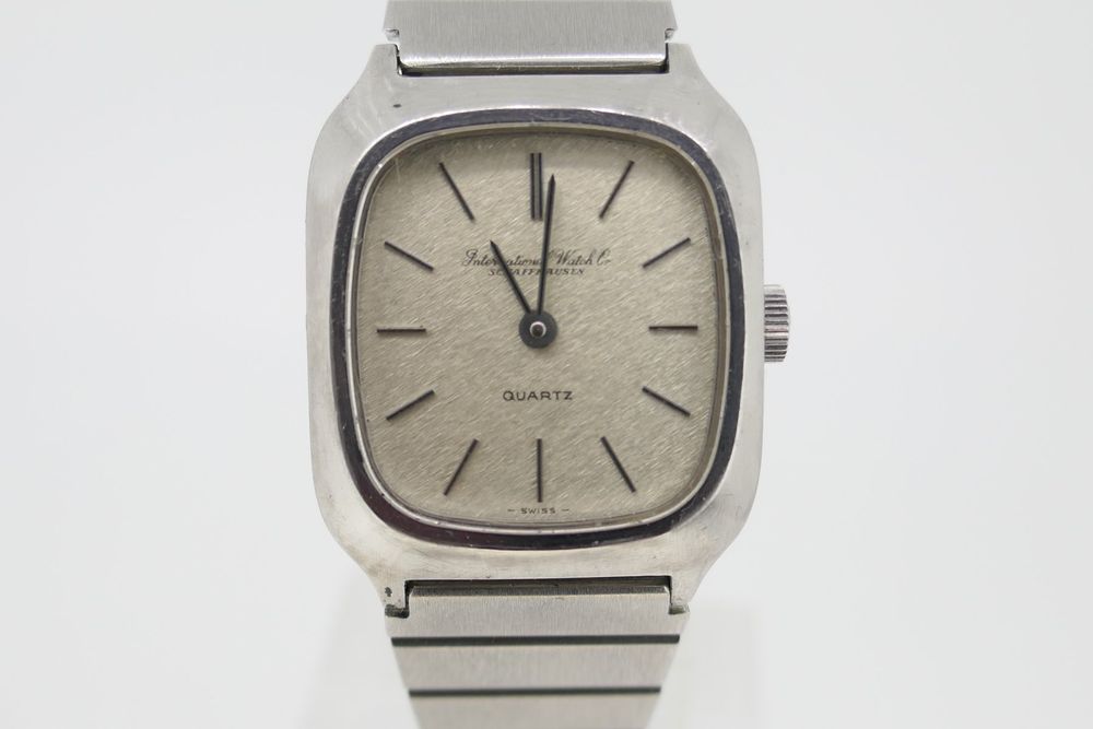 IWC quartz Uhr Stahl 25 x 28 mm neue Batterie ref IW582379 | Kaufen auf ...