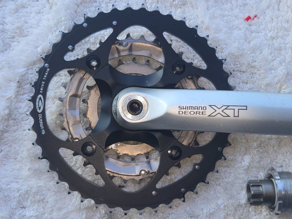 Shimano XT M751 Kurbel inkl Trettlager guter Zustand (Gebraucht) in Ammerswil AG für CHF 50 ...