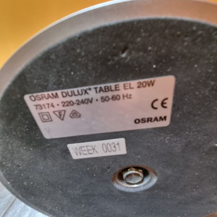 Schreibtischlampe Osram Dulux Table EL 20W | Kaufen auf Ricardo