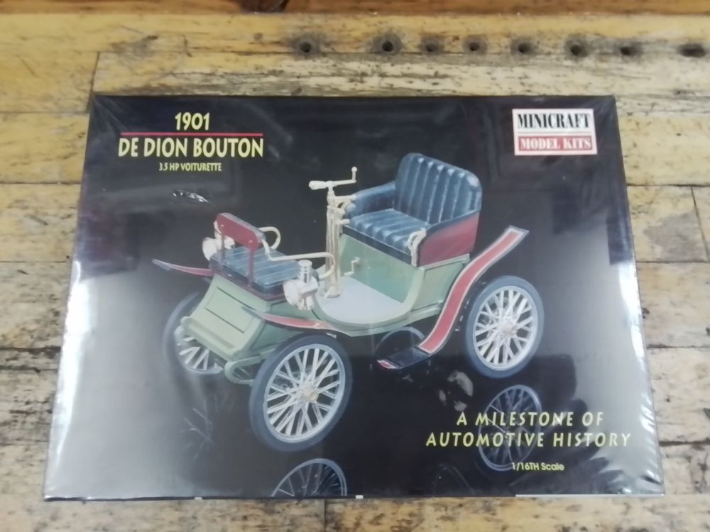 MINICRAFT 11206 De Dion Bouton 1901 Auto Bausatz 1:16 (Neu und ...