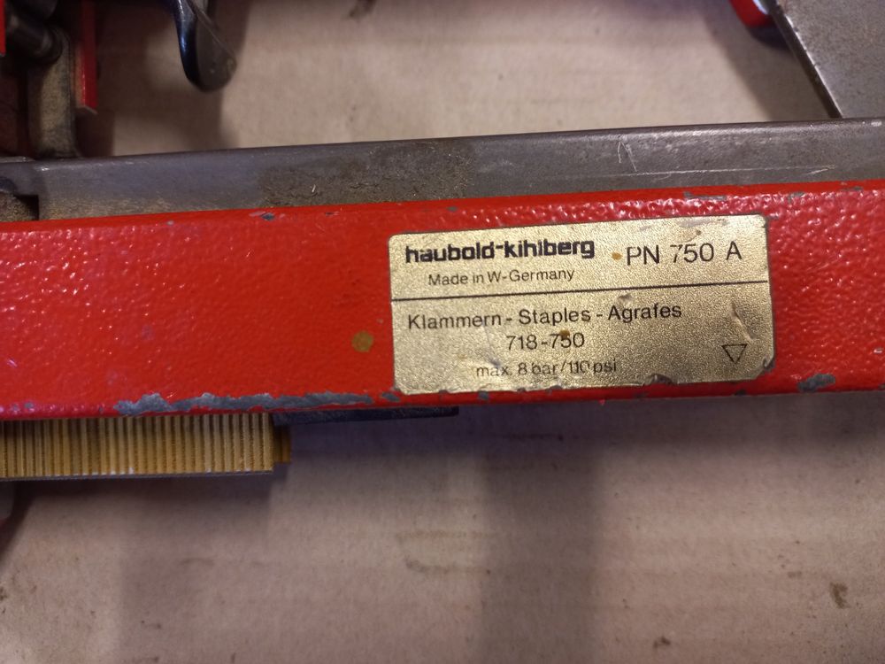 Drucklufttacker Haubold PN 750 Azu | Kaufen auf Ricardo