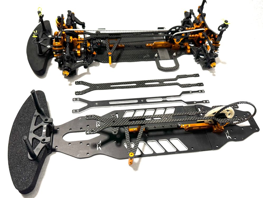 XRAY T4 2017 CHÂSSIS CARBONE & XRAY T4 2018 CHÂSSIS ALU FLEX | Kaufen ...