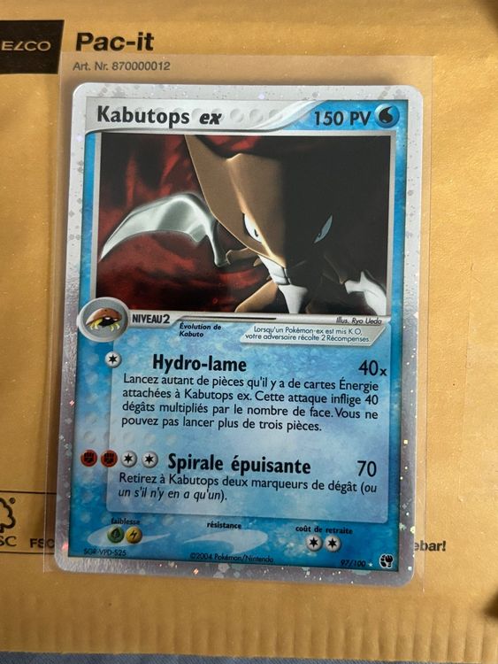 Carte Pokemon Kabutops Ex Fr (Neu (gemäss Beschreibung)) in Puplinge ...