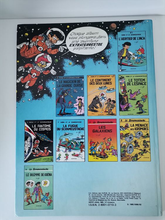 BD Le Scrameustache 9 Le Dilemme de Khéna par Gos 1980 | Kaufen auf Ricardo