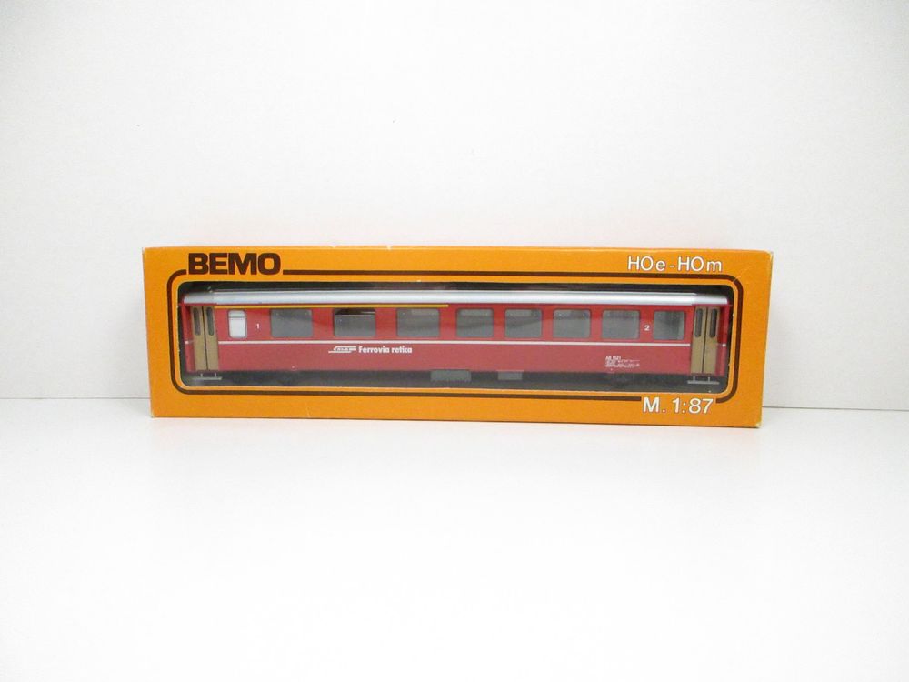 Bemo H0m 3251 RhB Personenwagen 1./2. Klasse AB 1521 (Gebraucht) in Olten für CHF 39 – mit ...