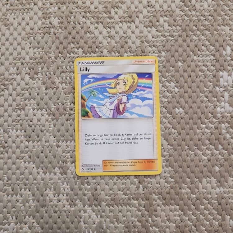 Pokemon Trainer Karte - Lilly (Gebraucht) in Untersiggenthal für CHF 0. ...