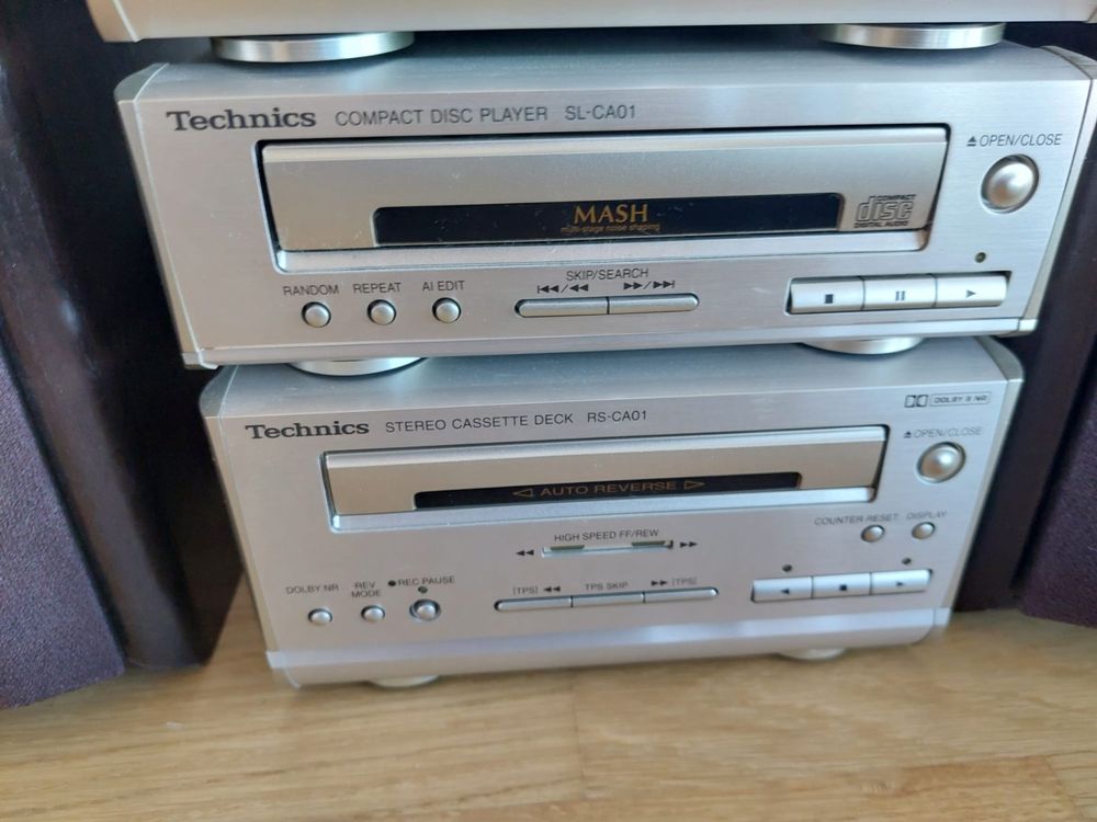 Stereoanlage Mini midi Technics SC-CA01 + Lautsprecherboxen (Gebraucht ...