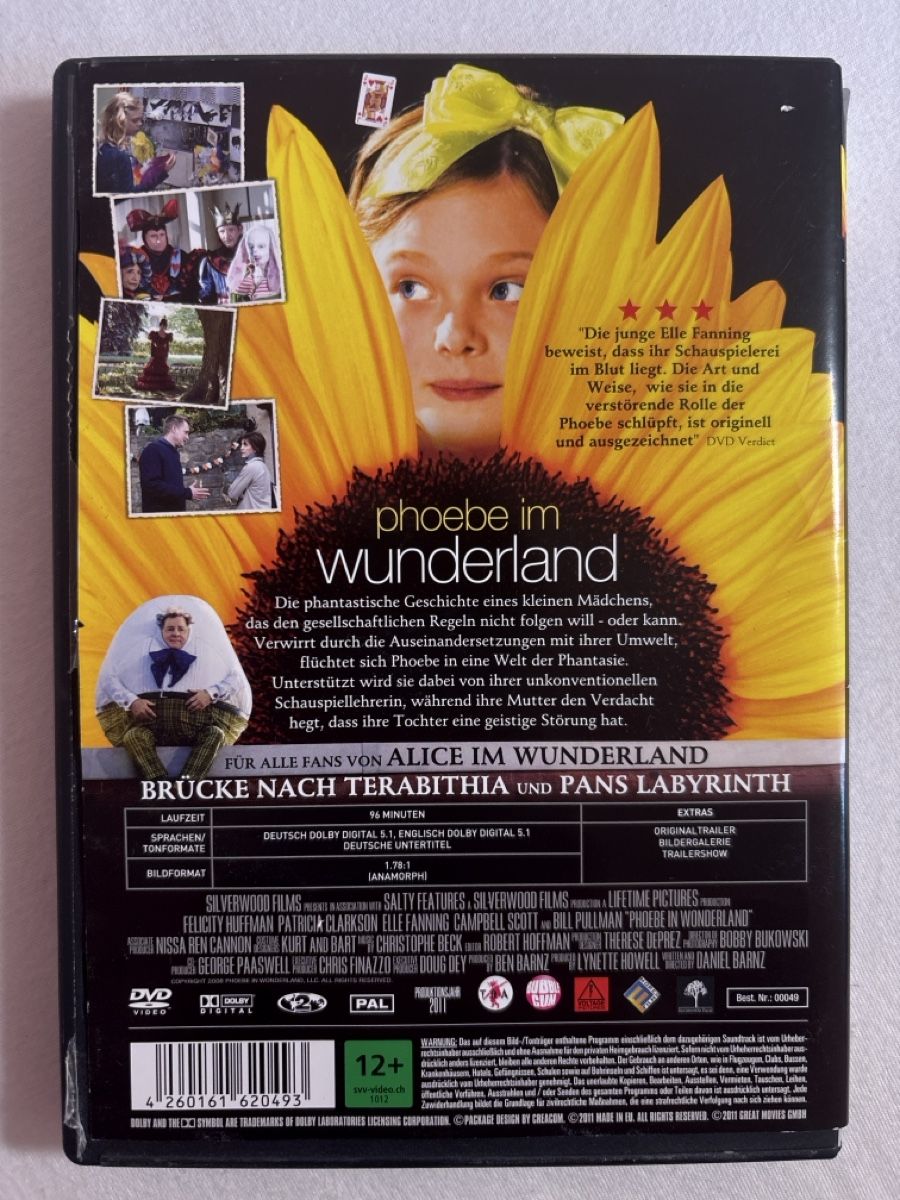 DVD - phoebe im wunderland, Wage deinen Traum zu leben (Gebraucht) in ...
