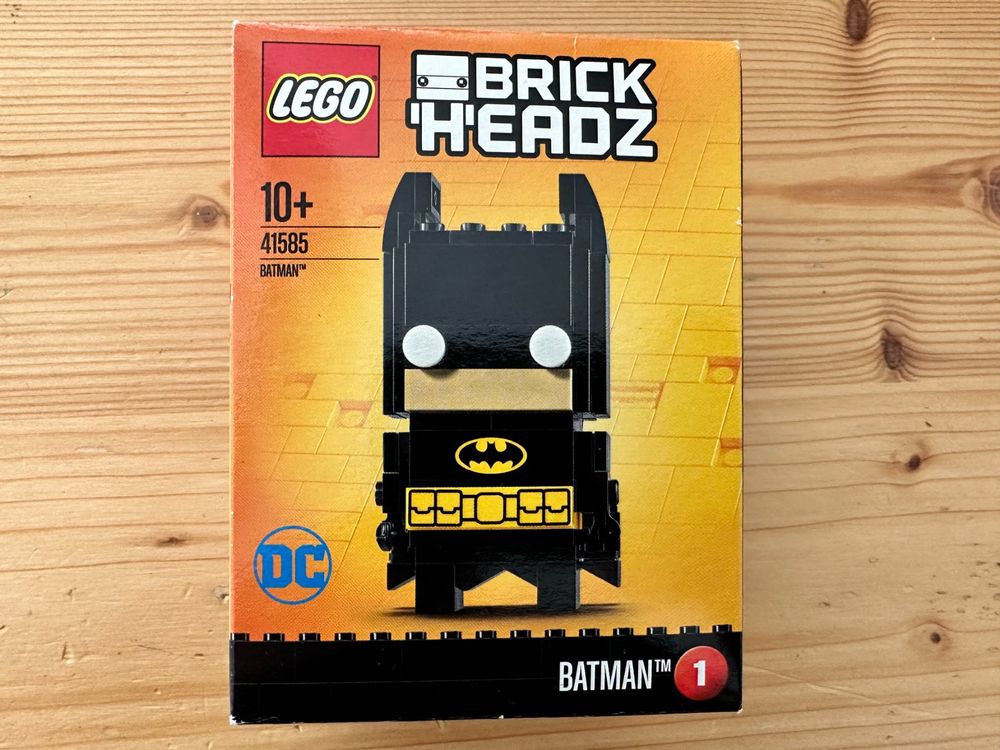 LEGO BrickHeadz Nummer 1 41585 BATMAN/ Neu! (Neu und originalverpackt ...