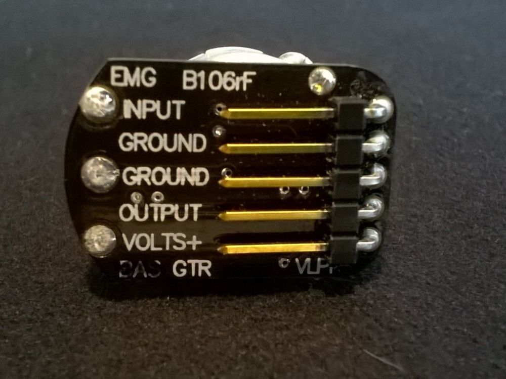 EMG Active Tone Guitar VLPF, Tiefpassfilter für E-Gitarre | Kaufen auf ...