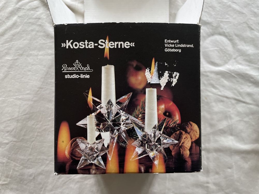 Kosta Stern Rosenthal Kerzenständer (Gebraucht) in Grenchen für CHF 10 ...