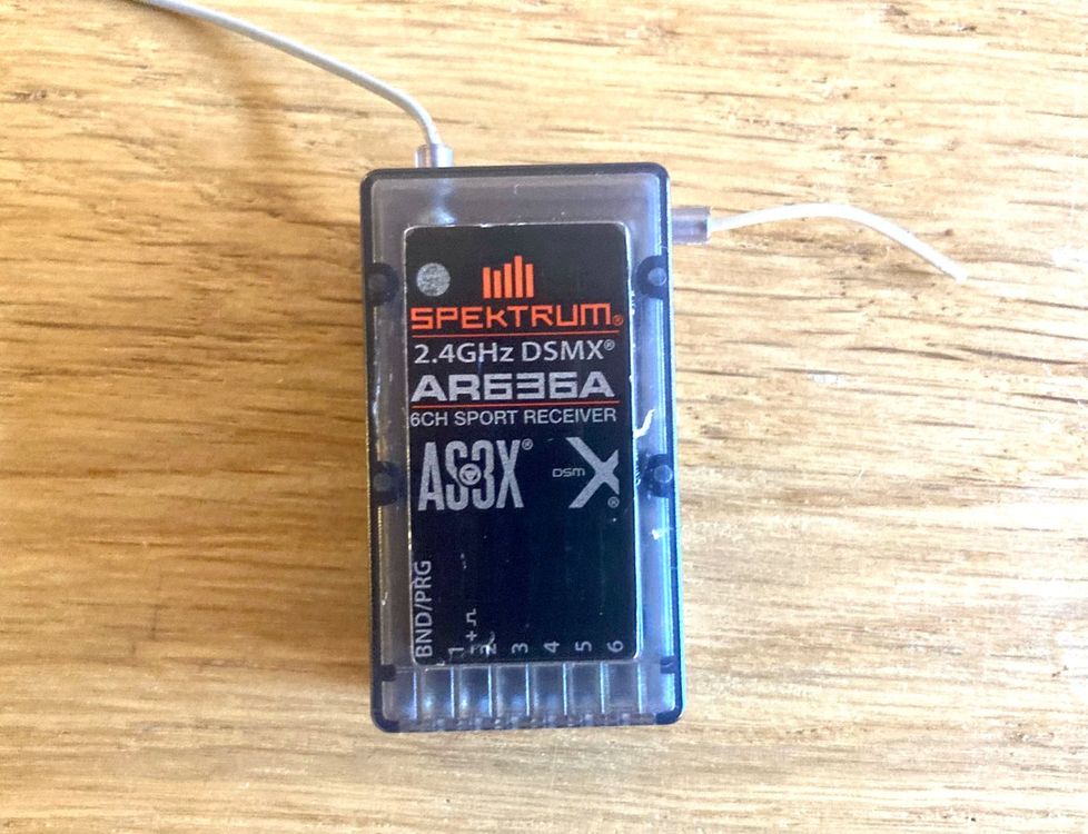 Récepteur AR636A 6voies AS3X Spektrum DSMX | Kaufen auf Ricardo