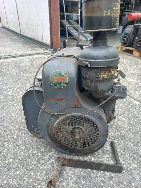 Oldtimer WISCONSIN Benzin Motor Benzinmotor Stationärmotor (Gebraucht ...