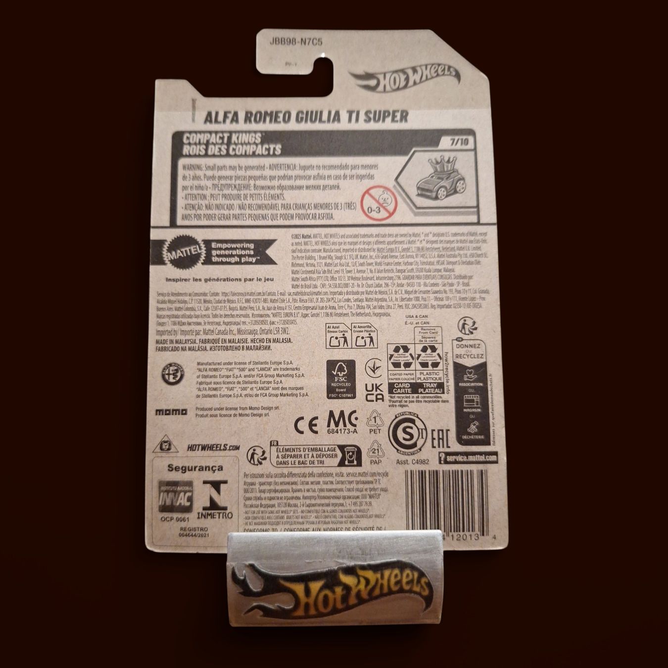 HW Compact Kings 2025 Alfa Romeo Giulia TI Super 7/10 L (Neu und ...