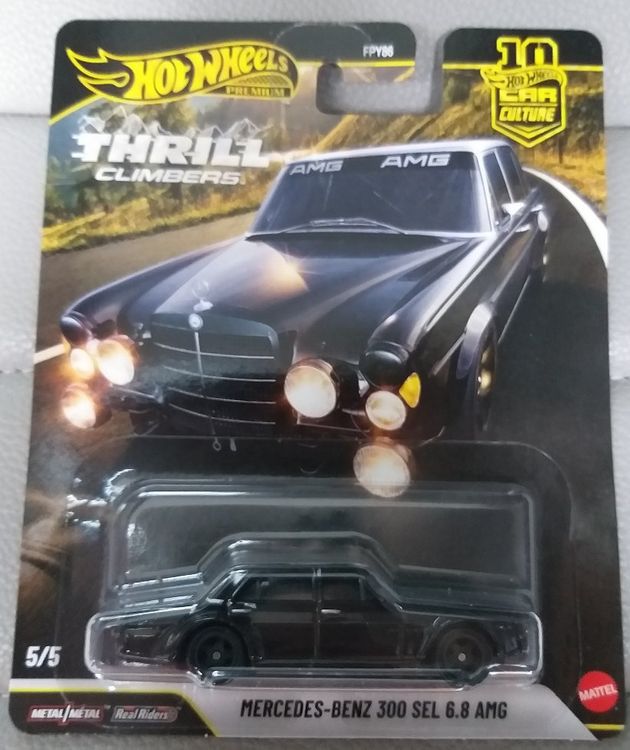 Hot Wheels Premium Thrill Climbers Mercedes 300 SEL 6.8 AMG (Neu und ...