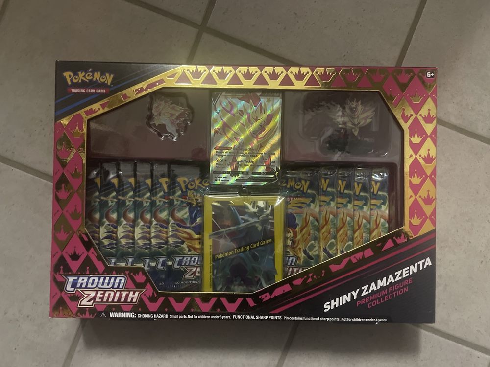 Crown Zenith Shiny Zamazenta Premium Figure Collection (Neu und ...