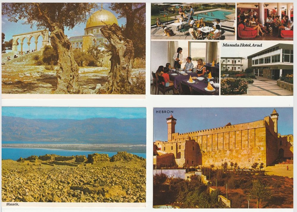 Ansichtskarten Israel vor ca. 45 Jahren (Gebraucht) in Unterkulm für ...