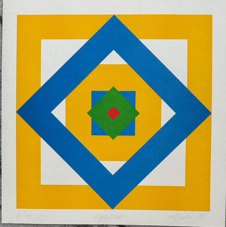 Rolf Luethi (1933) Lithographie Handsigniert (Gebraucht) in Root für ...