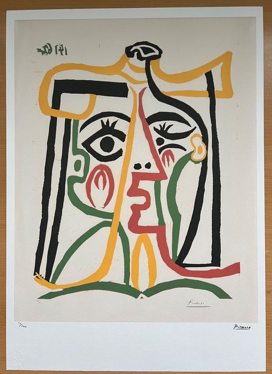 Pablo Picasso « Portrait of Jacqueline » 52/200 (Neu (gemäss ...