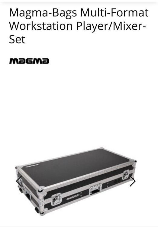 Magma Workstation Flightcase Player/Mixer (Neu (gemäss Beschreibung ...