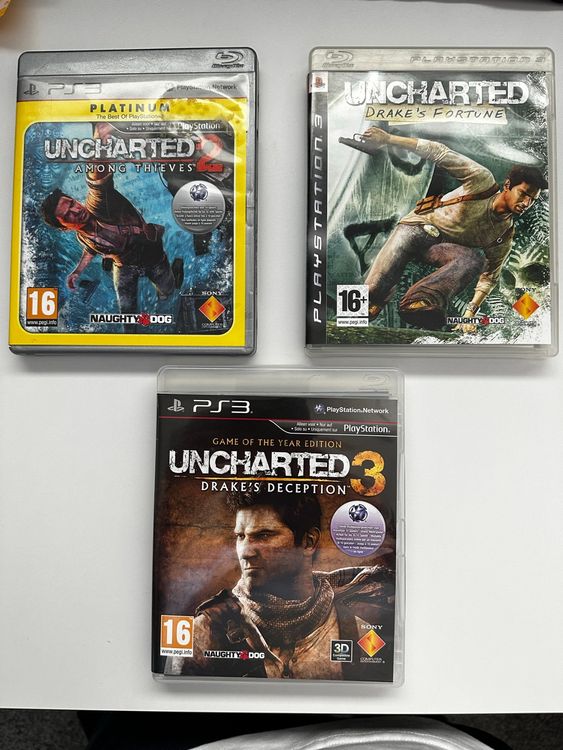 Uncharted 1-3 I PS3 I | Kaufen auf Ricardo