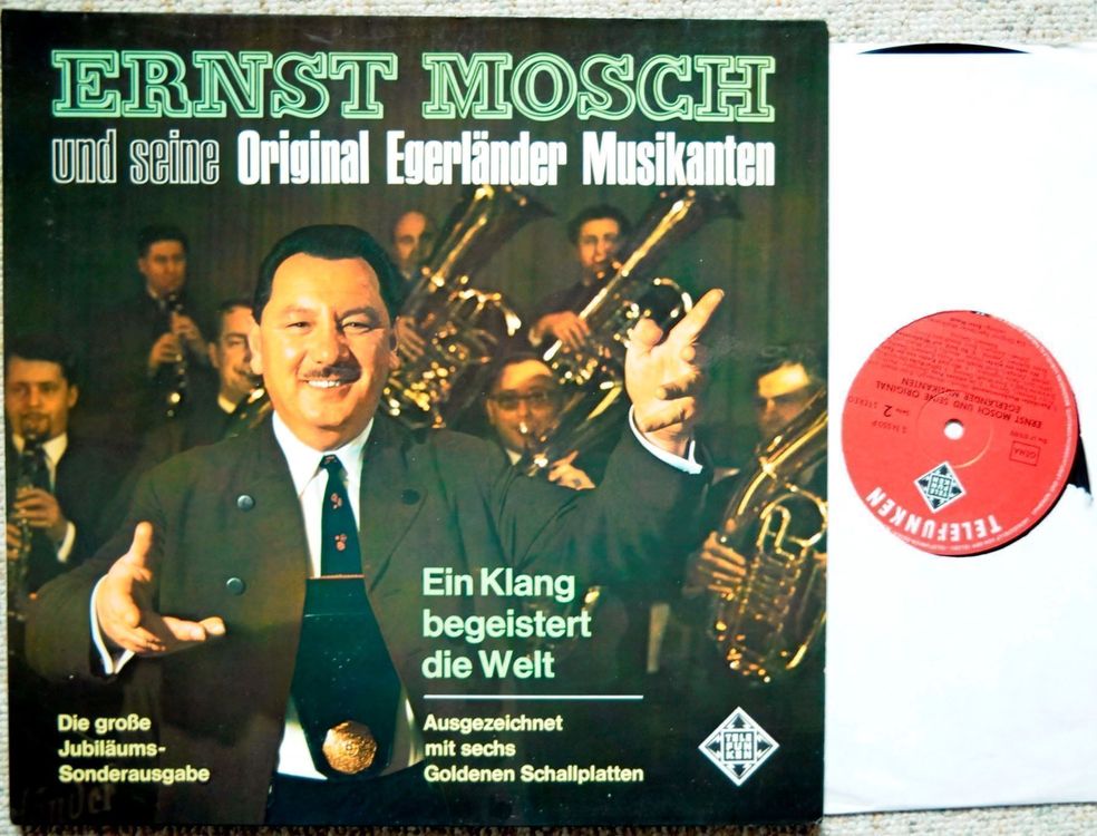 ERNST MOSCH Ein Klang Begeistert Die Welt - LP ♪ GEWASCHEN ♪ (Gebraucht) in Unterseen für CHF 9 ...
