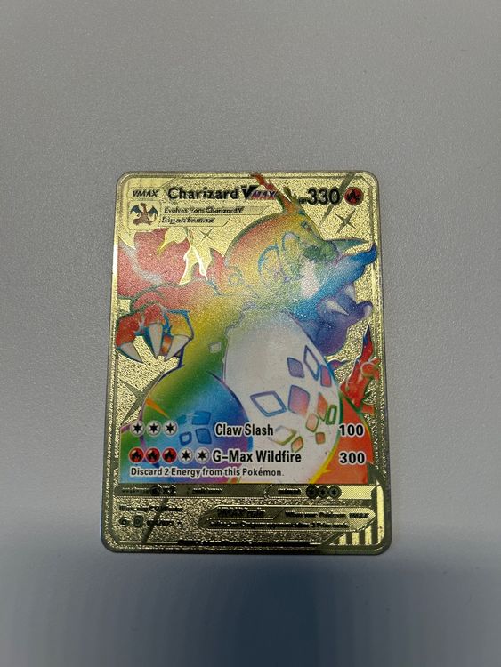 Pokémon Charizard VMax 330 Metallkarte | Kaufen auf Ricardo