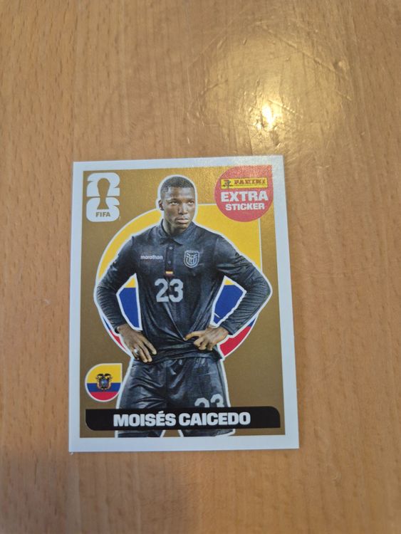 Panini Extra Sticker Gold: Moises Caicedo (Neuf (Voir description)) à ...