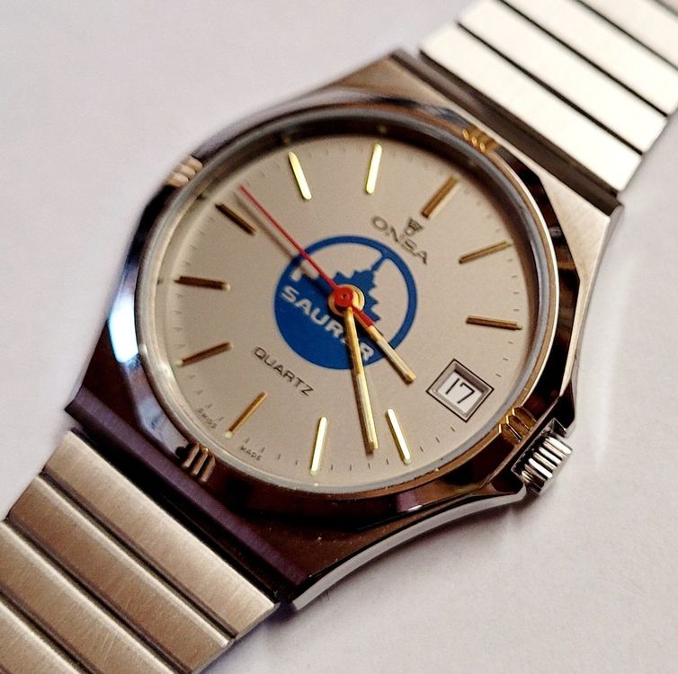 SAURER ONSA WERBE UHR. (Neu (gemäss Beschreibung)) in Madiswil für CHF ...