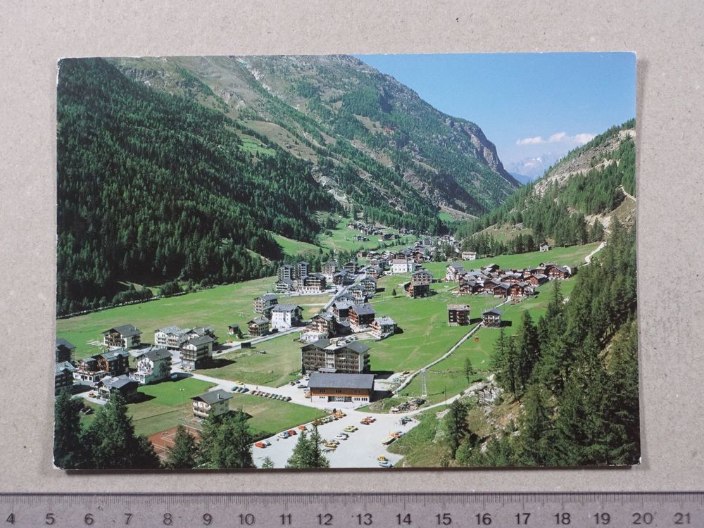 Saas Grund, 1990, Unter dem Berg, Tamatten, Bidermatten (Gebraucht) in Lenzburg für CHF 2 – mit ...