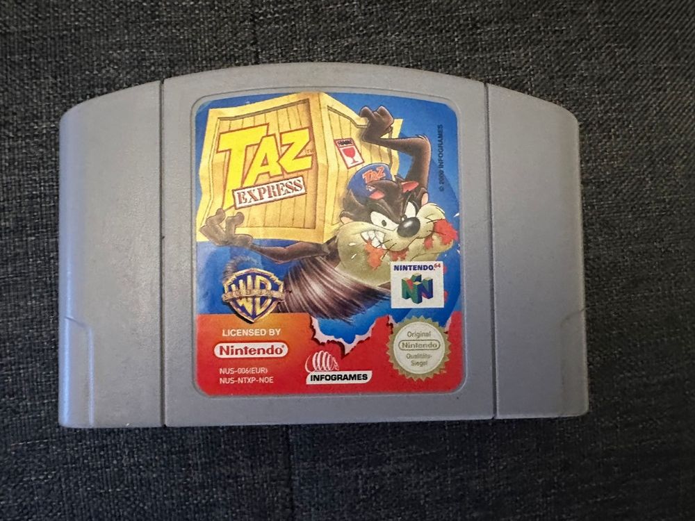 Taz Express - Nintendo 64 N64 - Top Zustand! - Selten! (Gebraucht) in ...