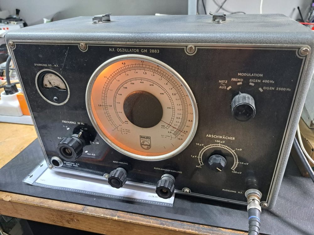 Hochfrequenz Generator Philips GM2883 (1951) (Gebraucht) in Jonction ...