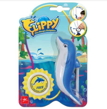 Flippy the Magic Delfin, Blau, 7cm, aija, neu (Neu und originalverpackt ...