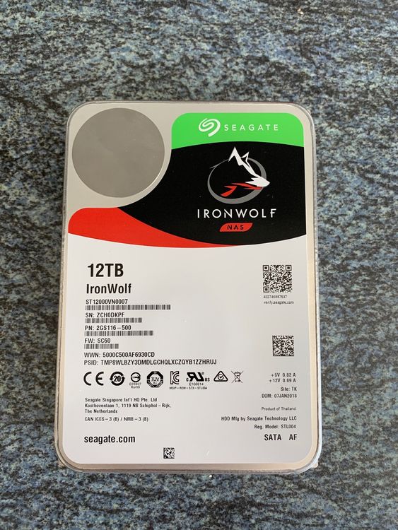 Seagate IronWolf NAS 12TB | Kaufen auf Ricardo