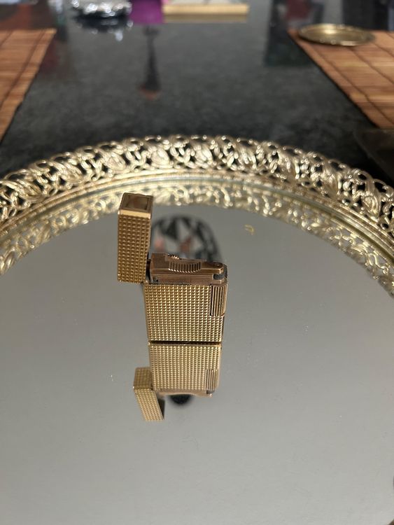 Zippo's Du Pont Paris Feuerzeug Vergoldet 8973K Vintage 1960 | Kaufen auf Ricardo