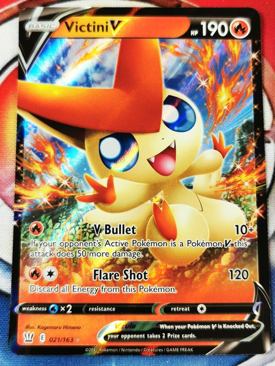 Pokémon Victini V 021/163 Battle Styles EN | Kaufen auf Ricardo