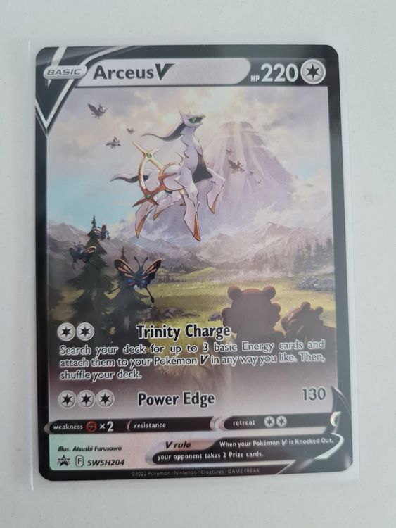 Arceus V Promo Karte Englisch | Kaufen auf Ricardo