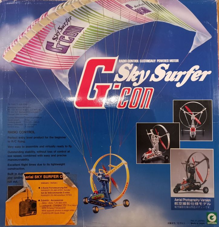 Rarität G-Con Sky Surfer RC-Gleitschirm | Acheter sur Ricardo